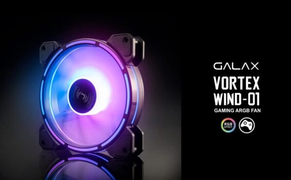 Galax Vortex Wind 01 High Airflow Low Noise 120mm ARGB Desktop Fan ...